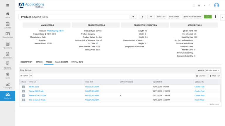 Promotional Product Management Software | Applications Platform